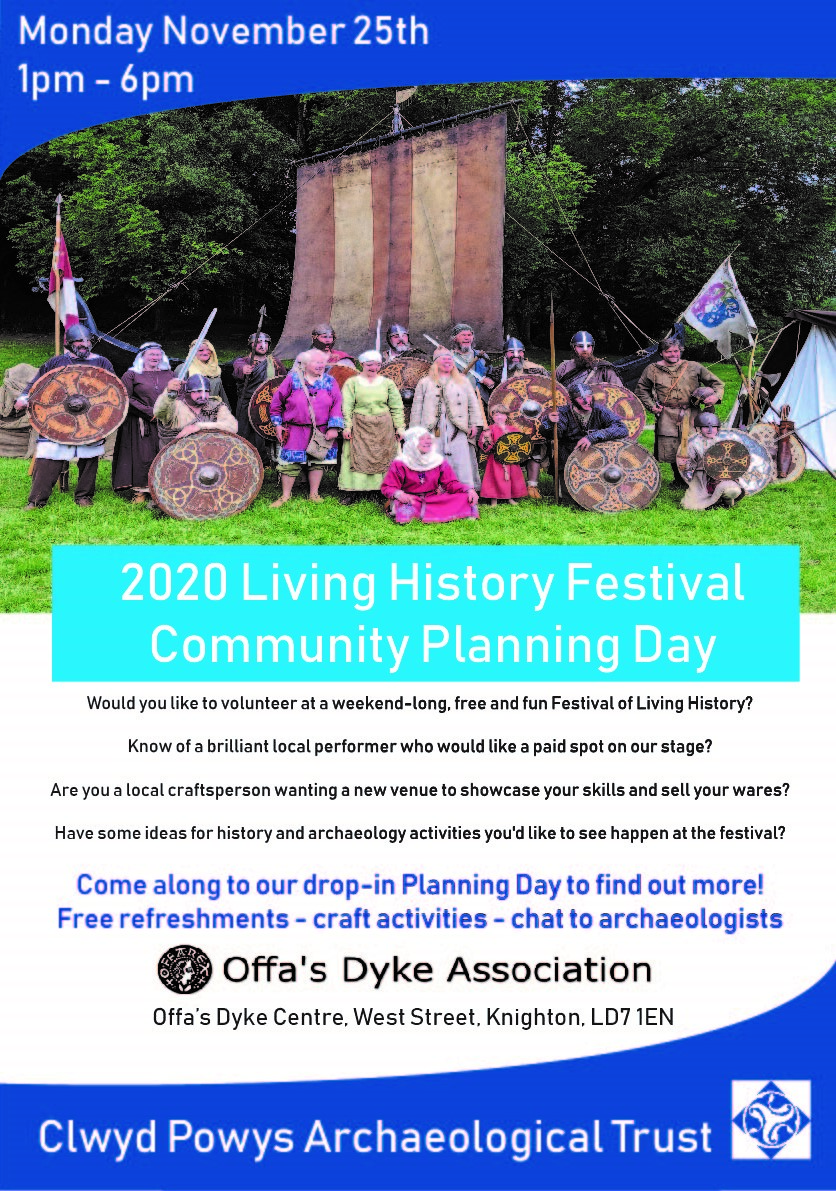Festival Planning Session Poster – Offa's Dyke Association